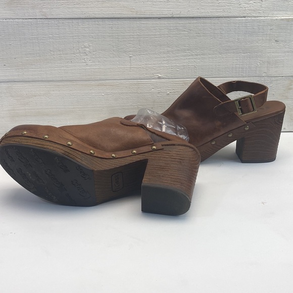 Kork-Ease | Shoes | Korks By Korkease Platform Heels Brown Leather ...